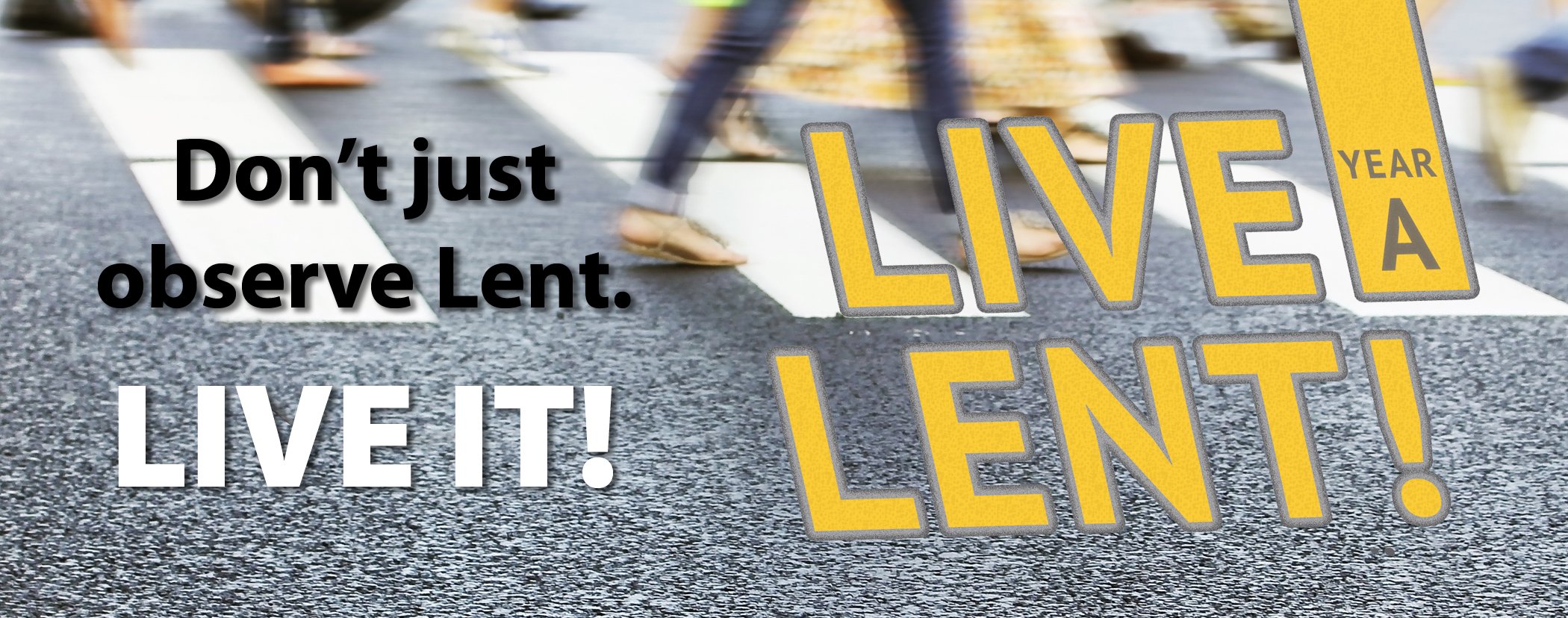 Live Lent Webinar Landing Page