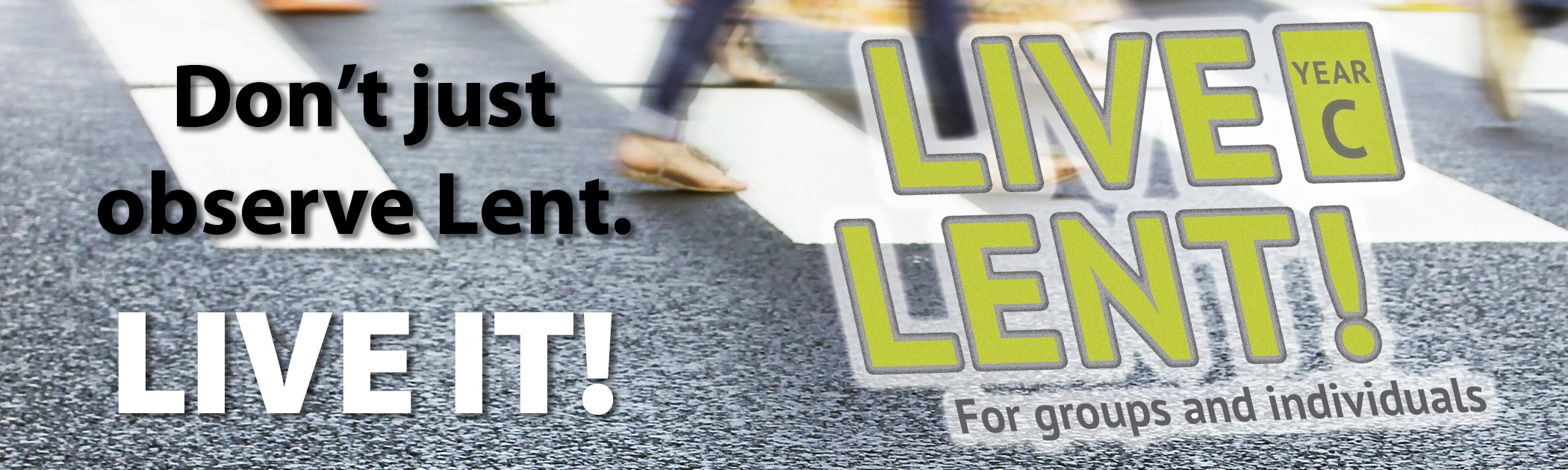 Live Lent Webinar Landing Page