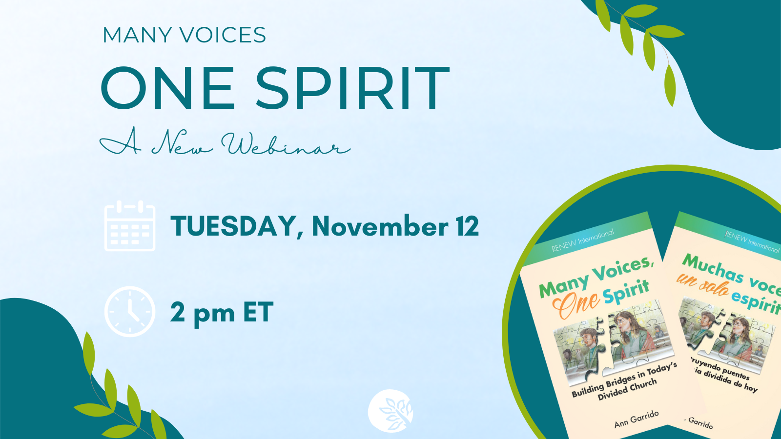 Many Voices One Spirit Webinar
